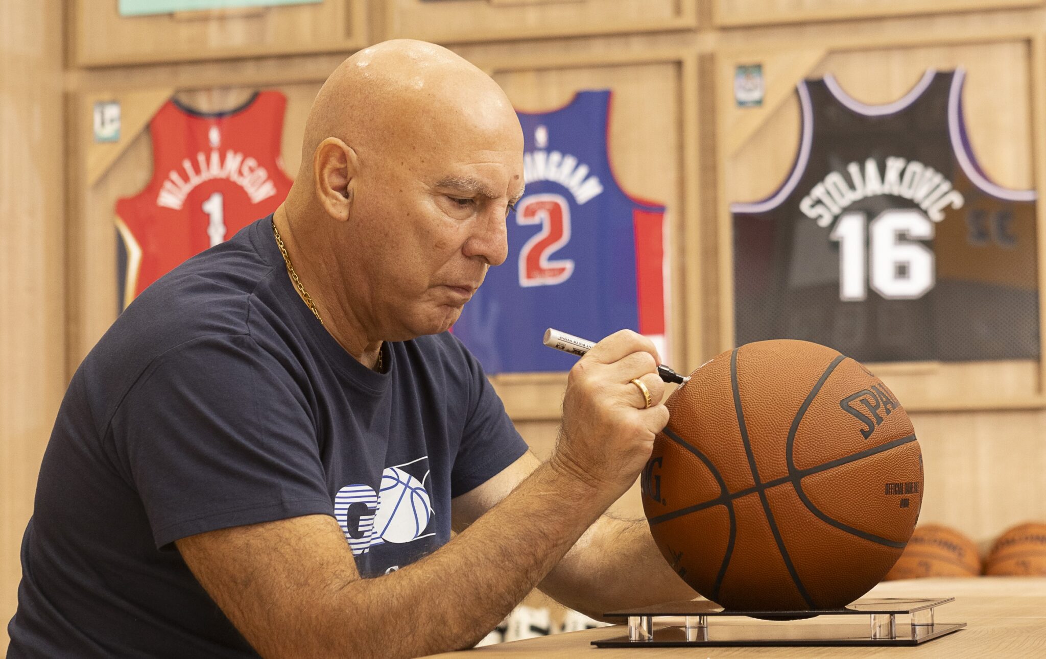Buy Nick Galis Autographed Authentic Spalding NBA Game Basketball w ...